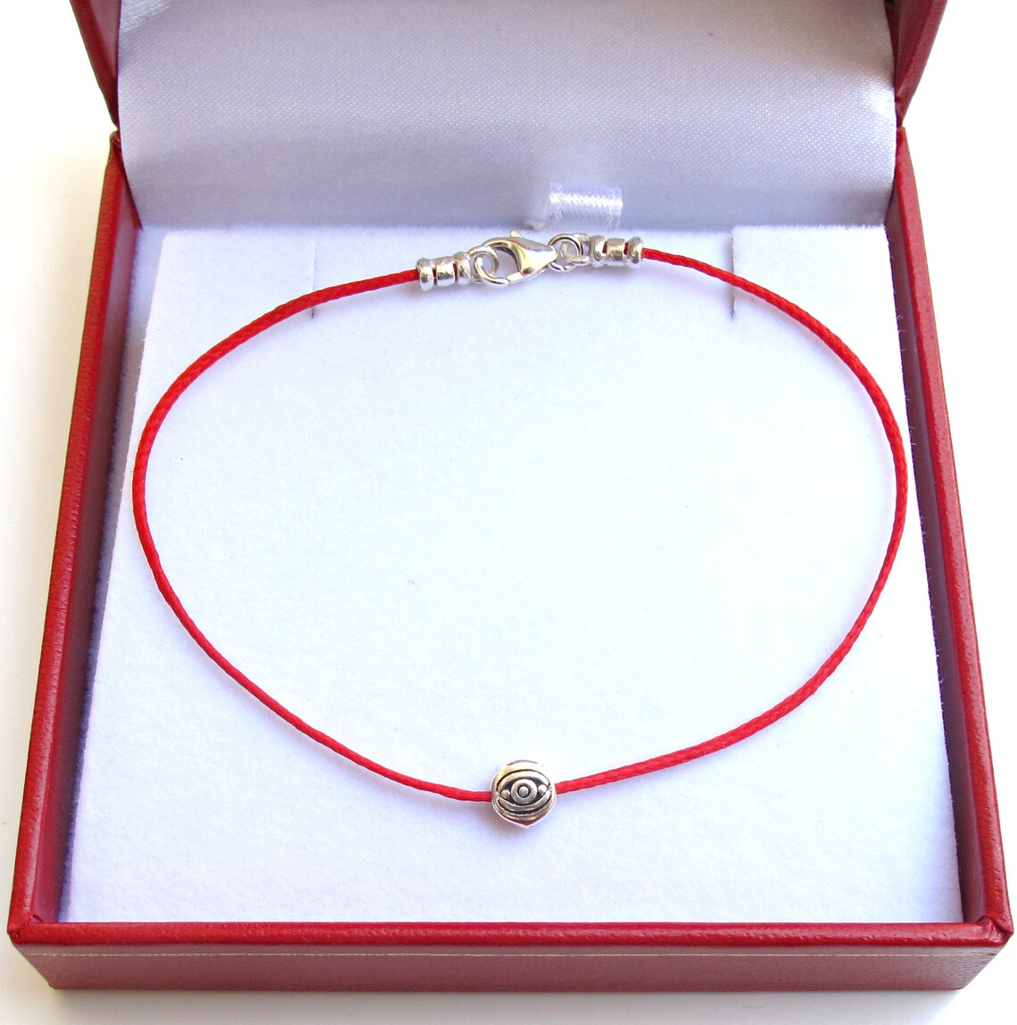 Kabbalah Red String Original Authentic Sterling Silver Evil Eye ...