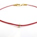 14 K Gold Red String Kabbalah Bracelet - Etsy