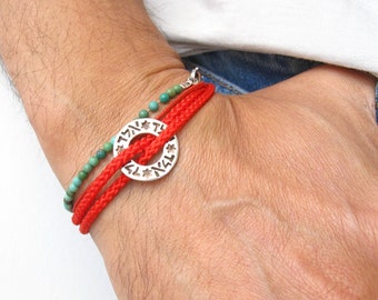 Red String Bracelet Red Bracelet With Prayer Jerusalem - Etsy