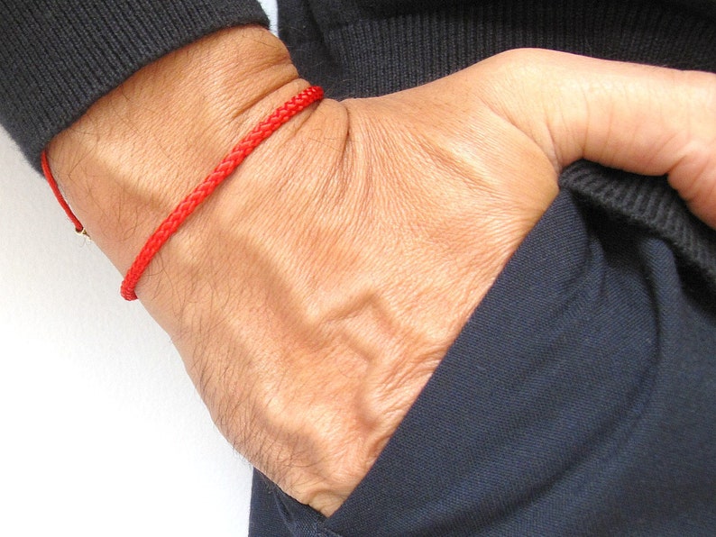 Traditional Authentic Kabbalah Red String Bracelet Silk | Etsy