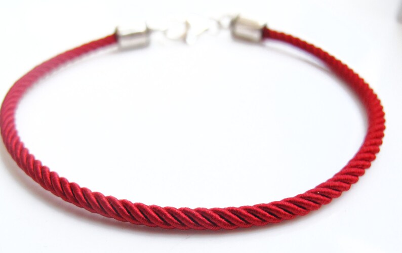 Kabbalah Red String the Original Pure Silk Celebrities Choice - Etsy