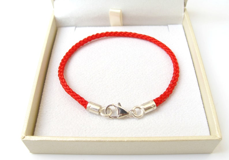 Traditional Authentic Kabbalah Red String Bracelet Silk | Etsy