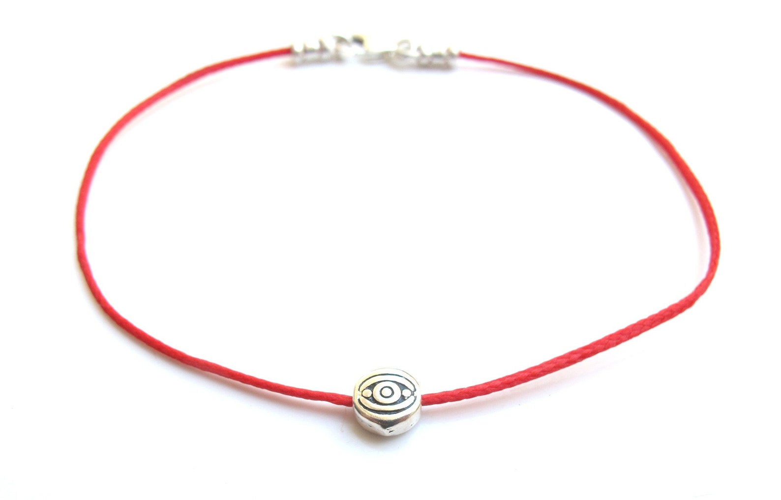Kabbalah Red String Original Authentic Sterling Silver Evil Eye ...