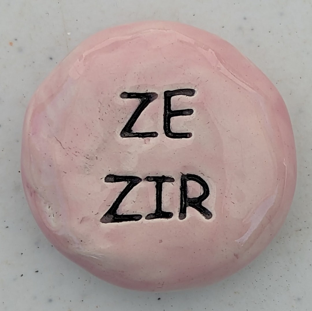ZE / ZIR Pocket Stone - Snapdragon Pink Art Glazes - Inspirational Art ...