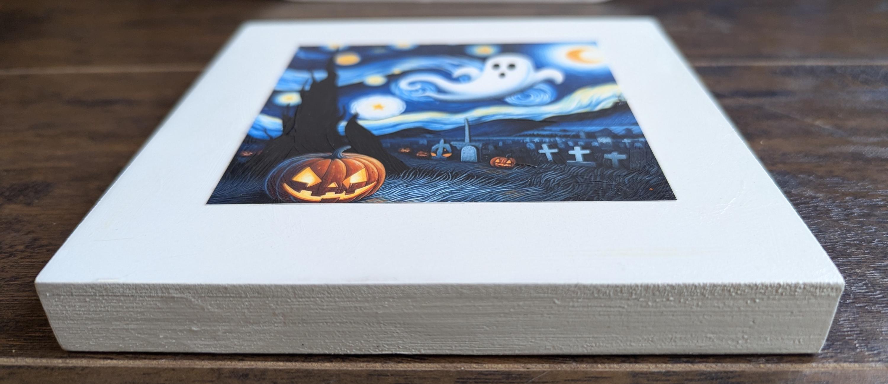STARRY NIGHT GHOST Print - Inspirational Art Piece by Inner Art Peace ...