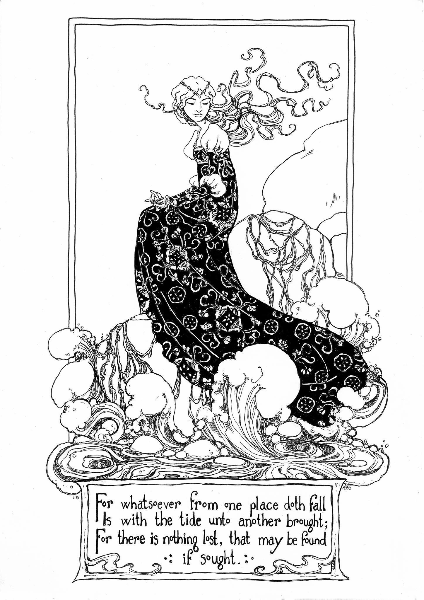 The Tide Art Print - Etsy