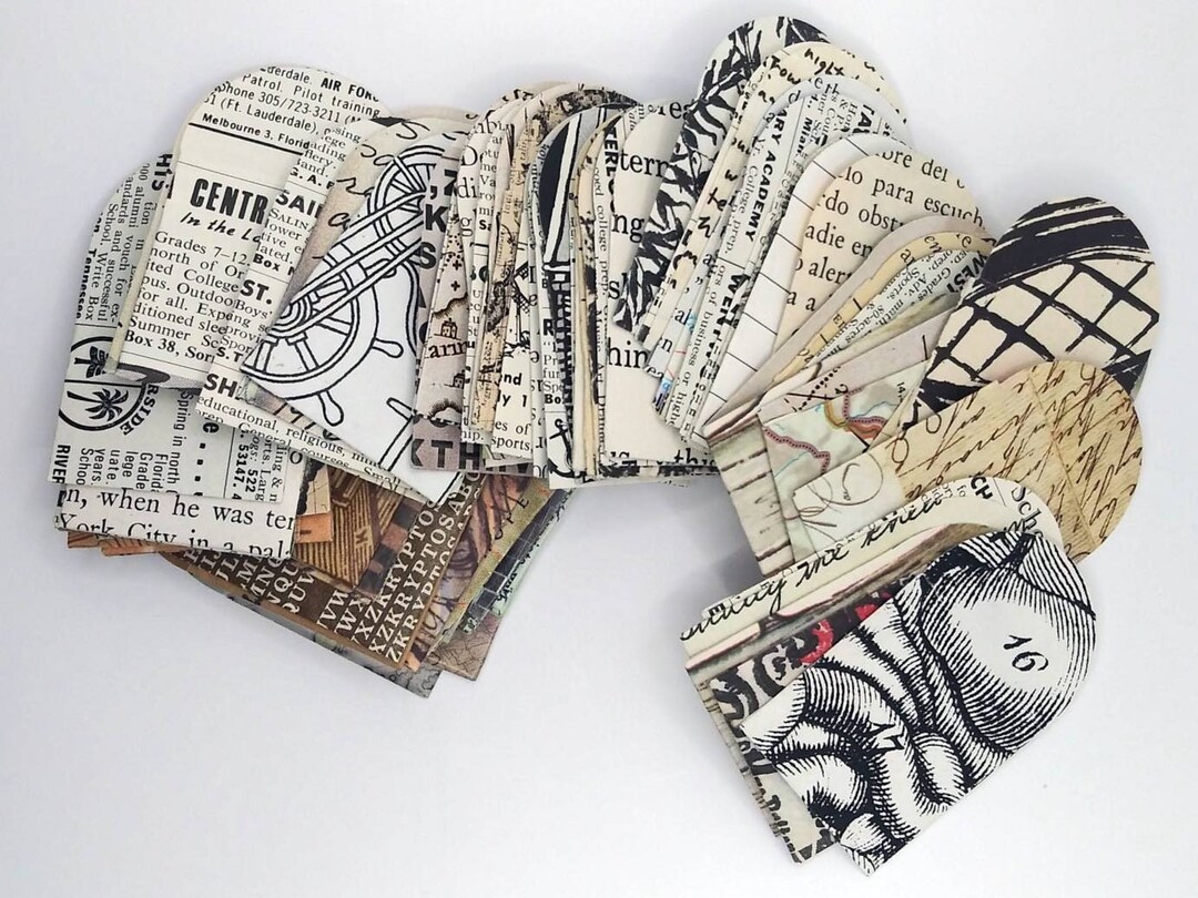 12 Pc. Miniature Upcycled Envelopes, Assorted Tiny Envelopes Made From ...