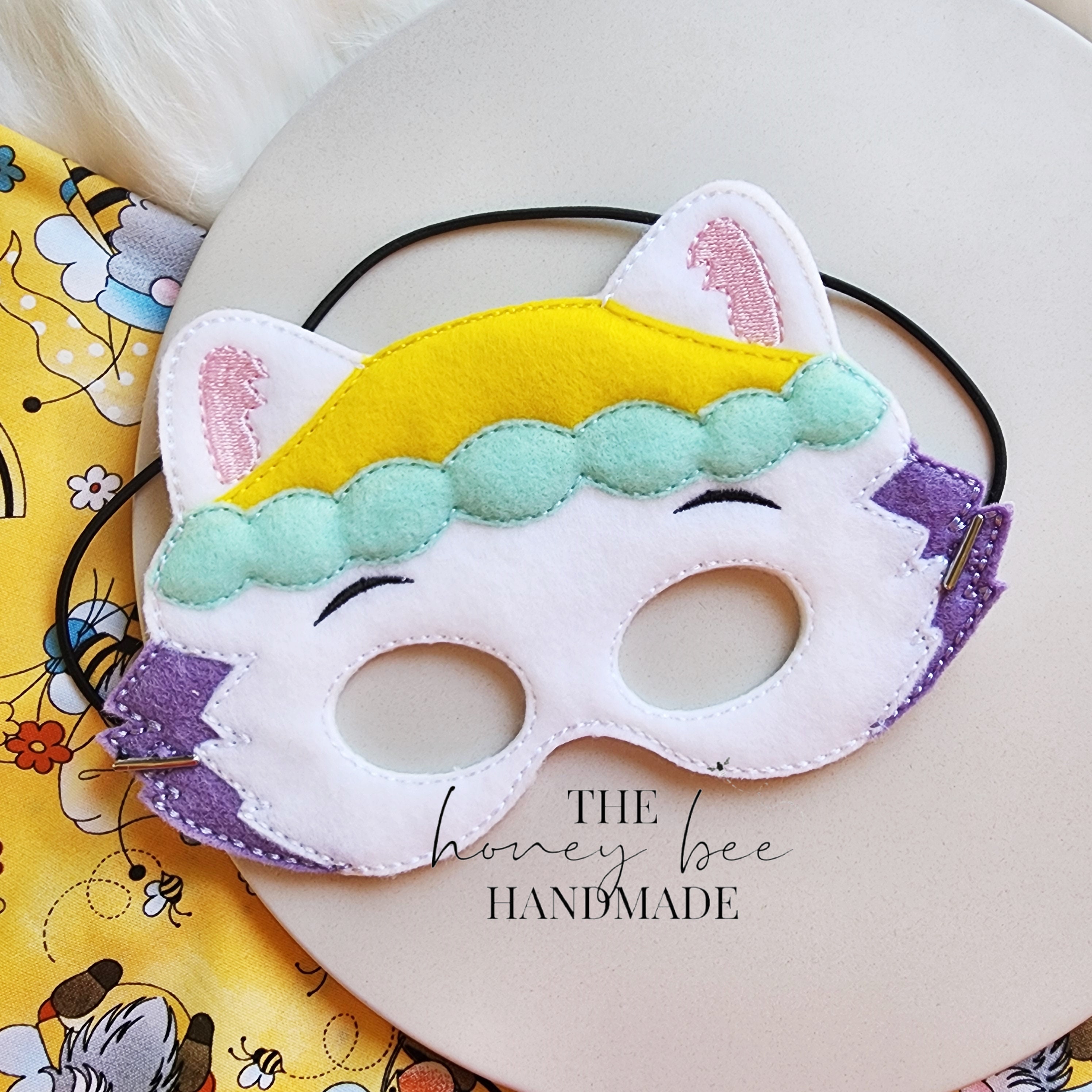 Paw Patrol Everest Inspired /felt Mask/party Favor Felt Mask/paw Patrol ...