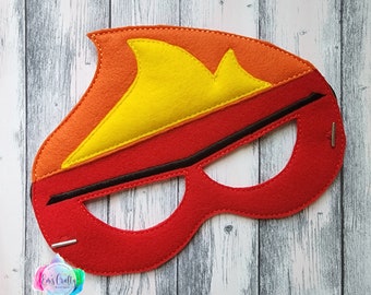 Inside Out Anger Mask - Etsy