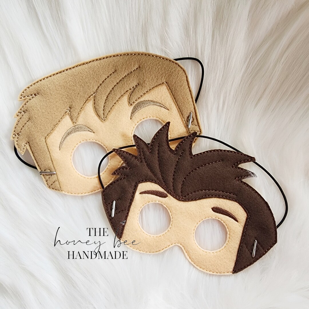 Wild Brothers Dress up Masks, Child Size, Dress Up, Quiet Play, Costume ...