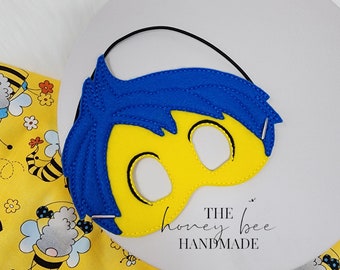 Deluxe Felt Mask Kids Mask Inspired by Inside Out Costume Dress-up ...