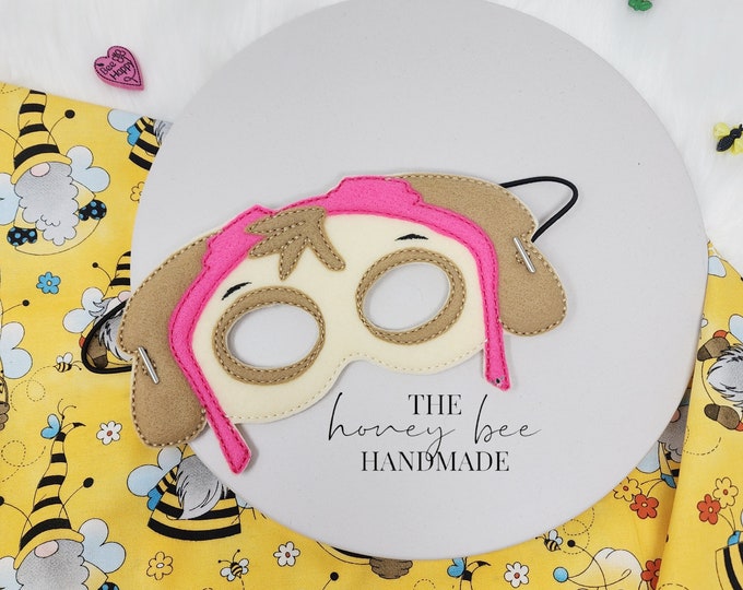 Puppy Pilot Mask, Child Size, Dress Up, Quiet Play, Costume, Felt Mask ...