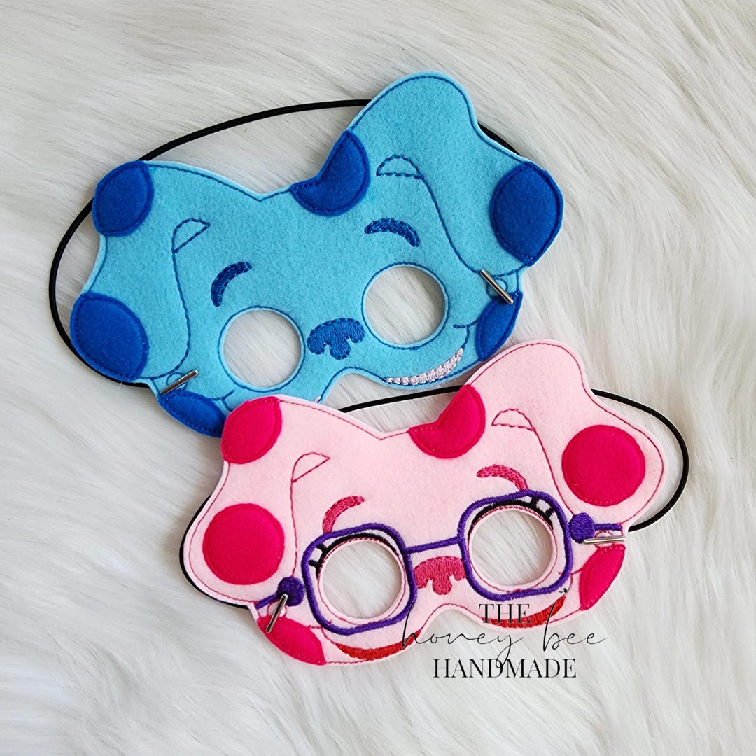 Playful Pups Dress up Masks, Child Size, Dress Up, Quiet Play, Costume ...