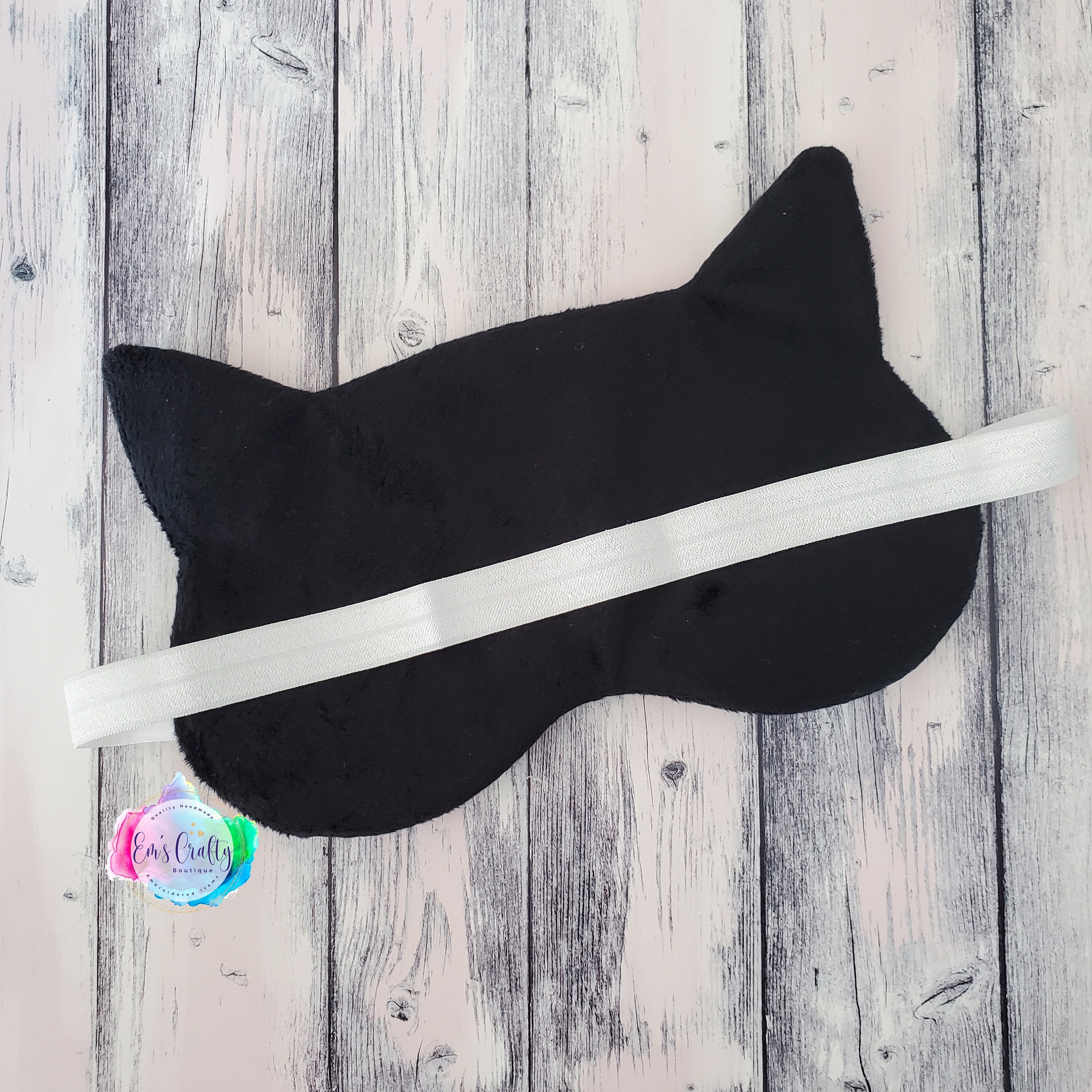 Black Kitty Cat Sleep Mask Nap Mask Sleep Mask Super Soft - Etsy