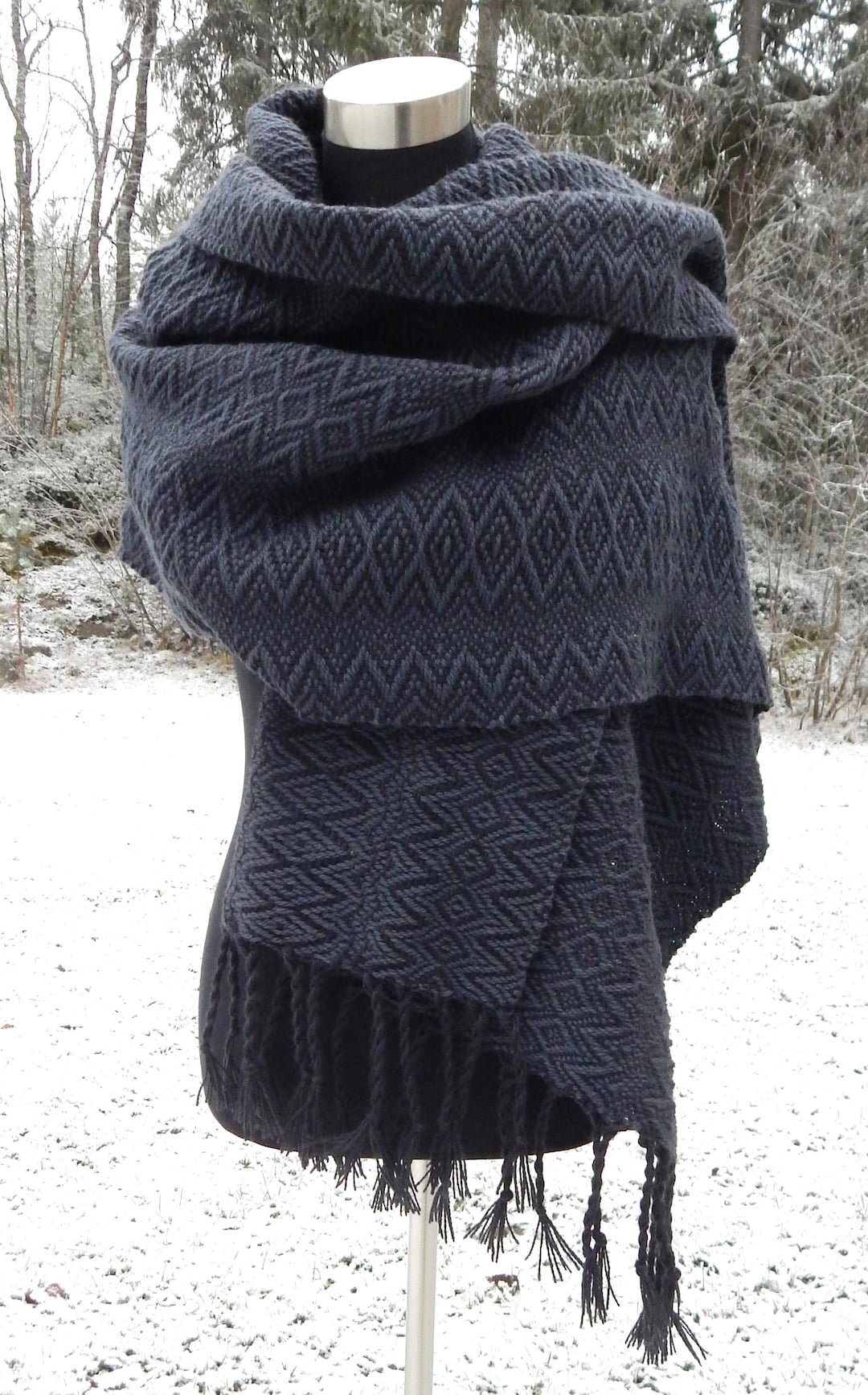Hand Woven "autumn"- Shawl, Scarf, Throw, Blanket, Wool - Etsy
