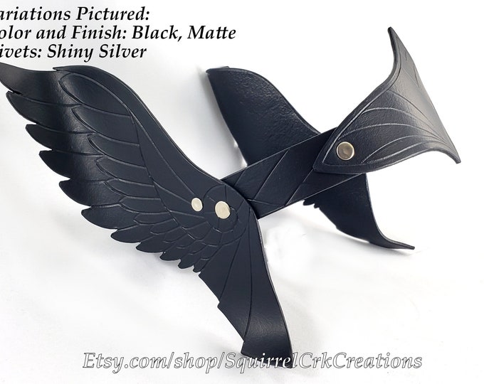 Valkyrie Crown, Leather Wing Crown, Viking Garb, Helmet, Personalize ...
