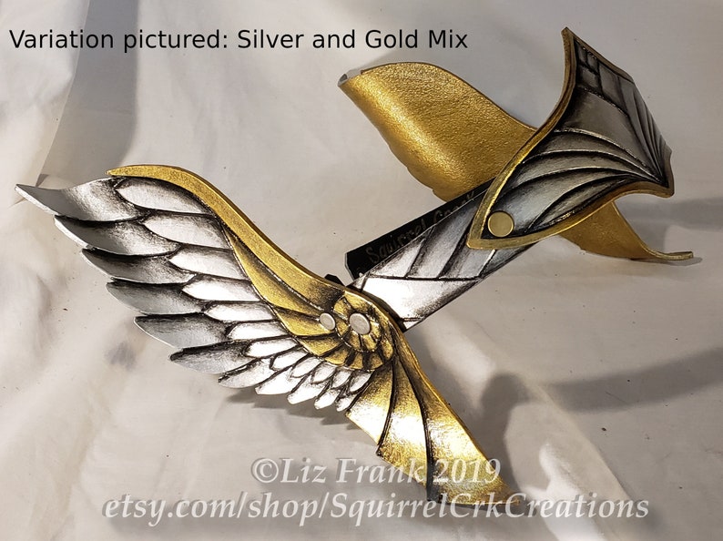 Armor LARP Viking costume Loki Circlet Winged Crown Valkyrie Crown ...