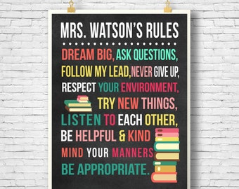 Teacher poster | Etsy