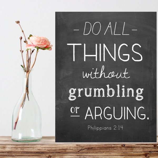 Chalkboard Scripture - Etsy