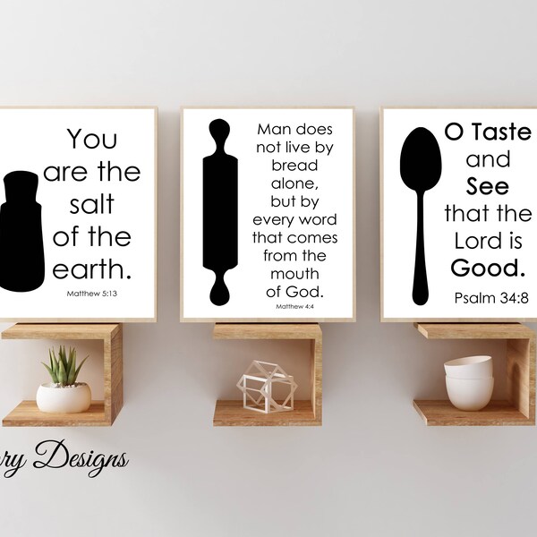 Kitchen Scripture - Etsy