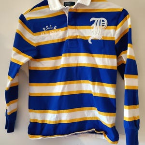 Polo Ralph Lauren Boys Polo Rugby Shirt Long Sleeve Embroidered Front - Etsy