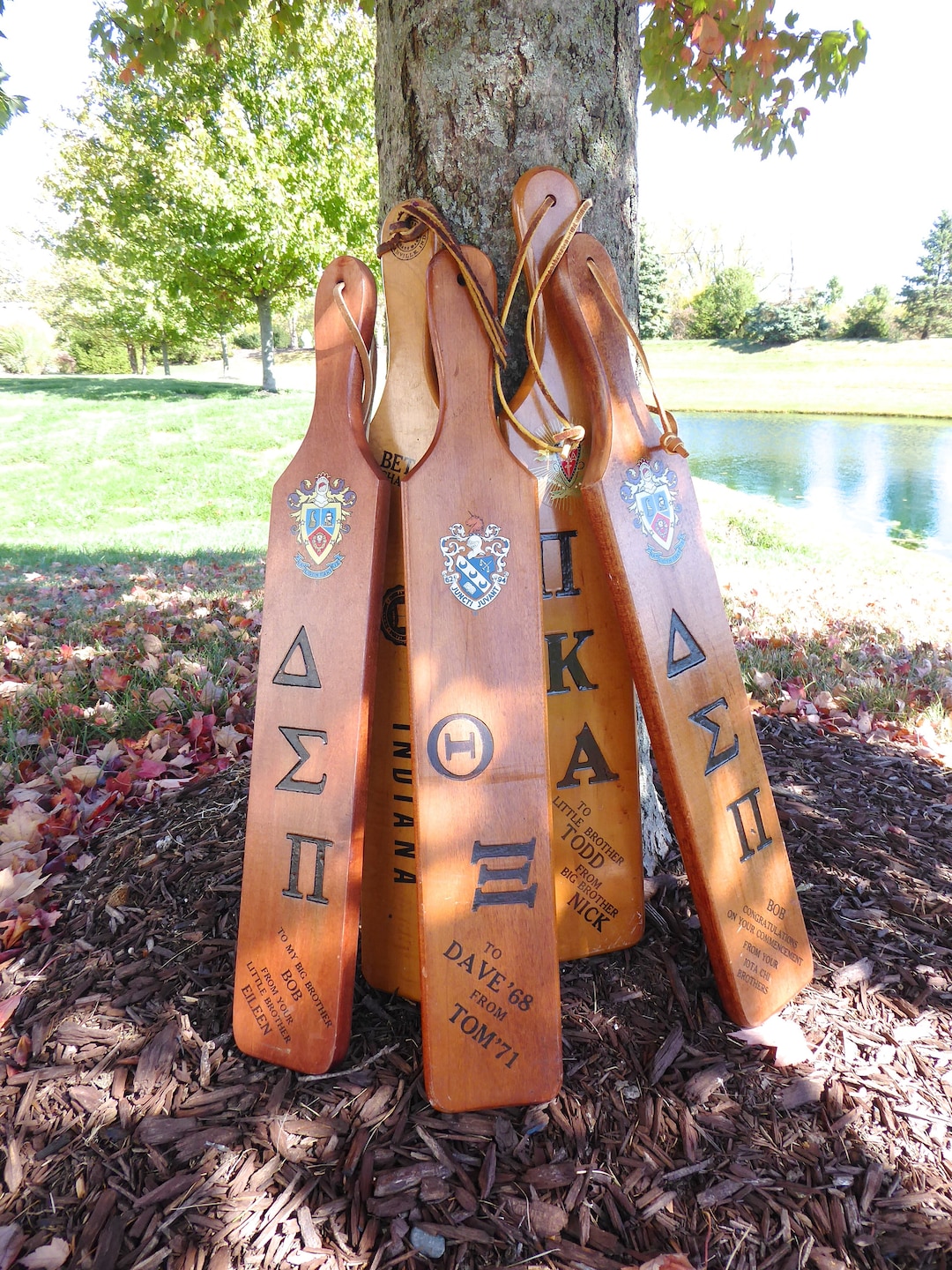 Vintage Sorority and Fraternity Paddles From Indiana and Illinois ...