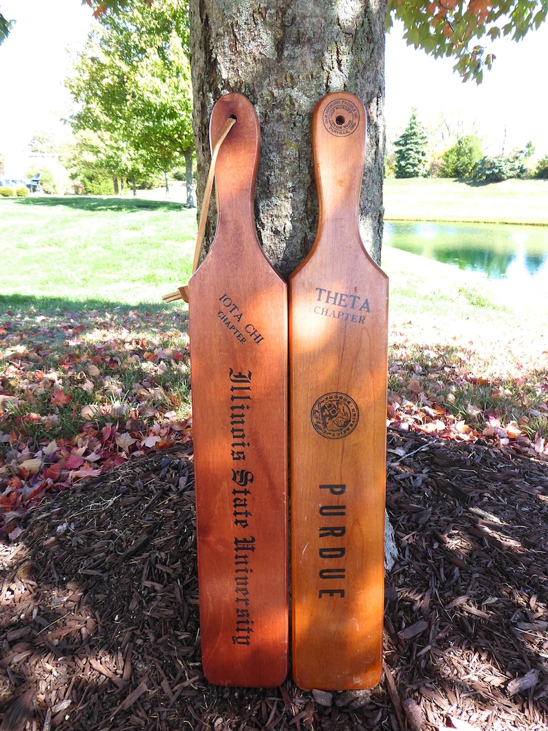 Vintage Sorority and Fraternity Paddles From Indiana and Illinois ...