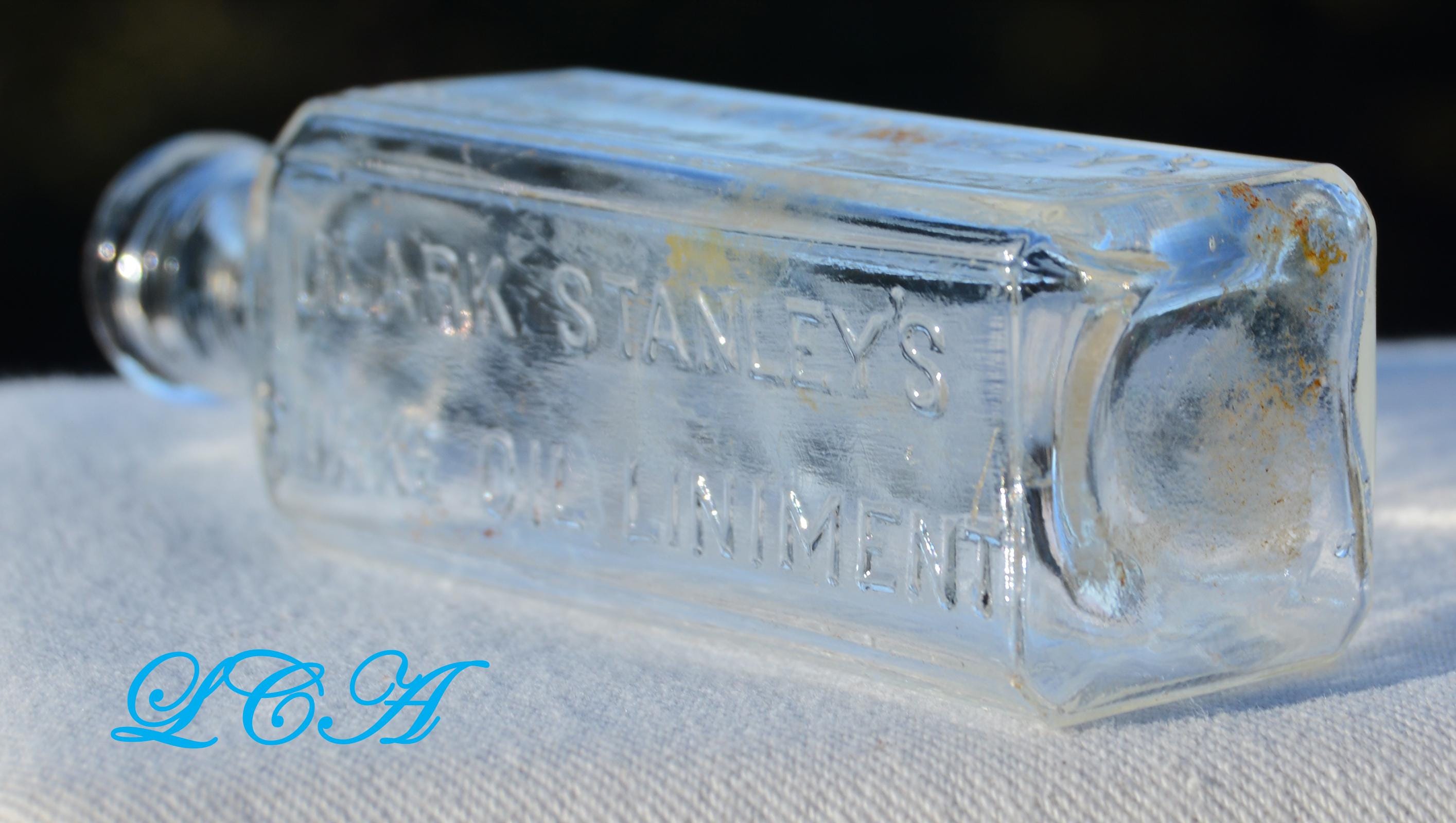 Antique SNAKE OIL LINIMENT Rare Sample Size Bottle Ultimate Quack ...