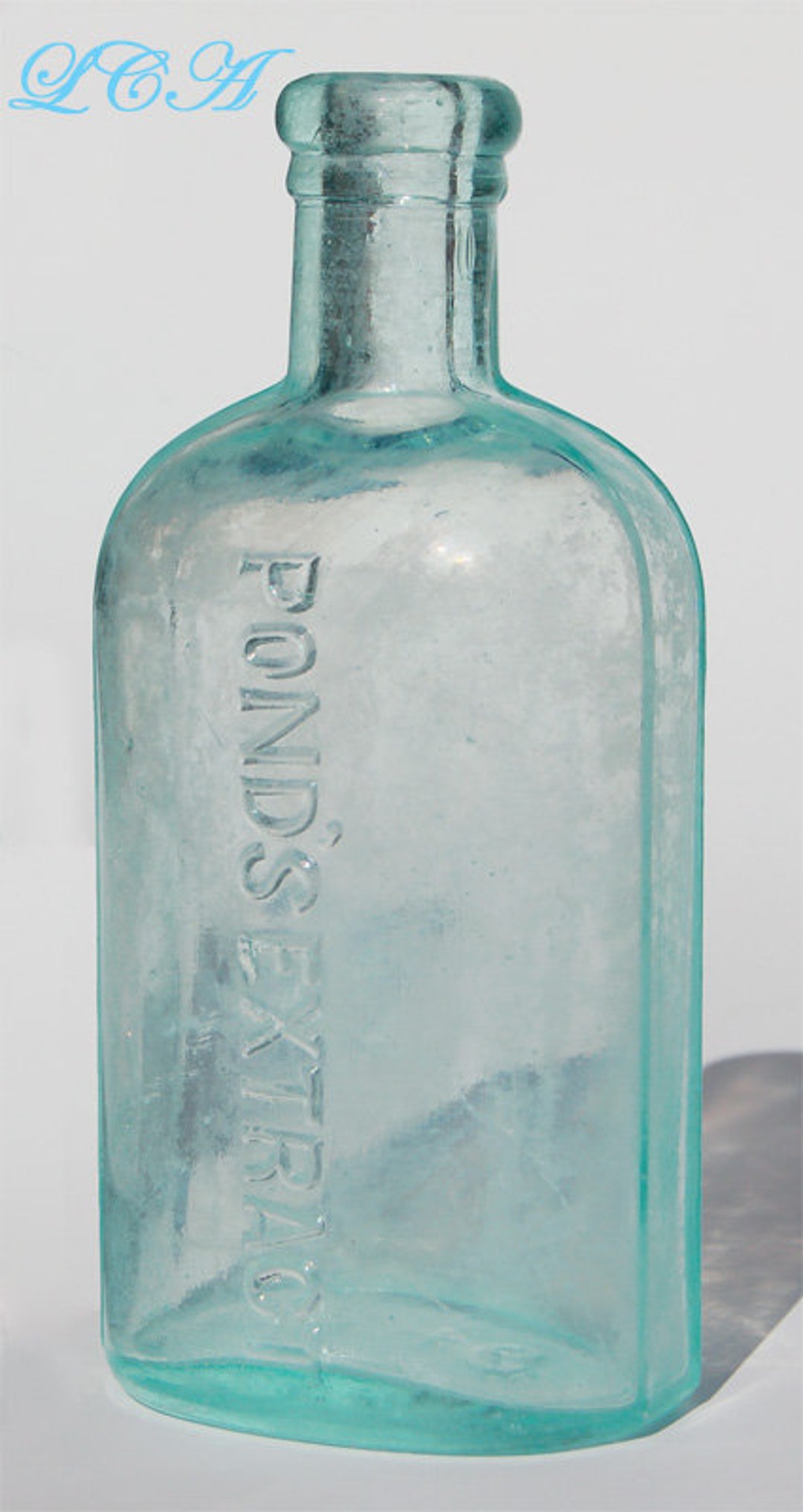 Super Old - Antique POND'S EXTRACT Quack Cure Bottle - 1846 Date on ...