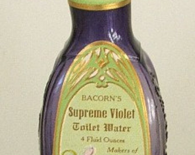 Exquisite Original Antique Bacorn's SUPREME VIOLET Toilet - Etsy