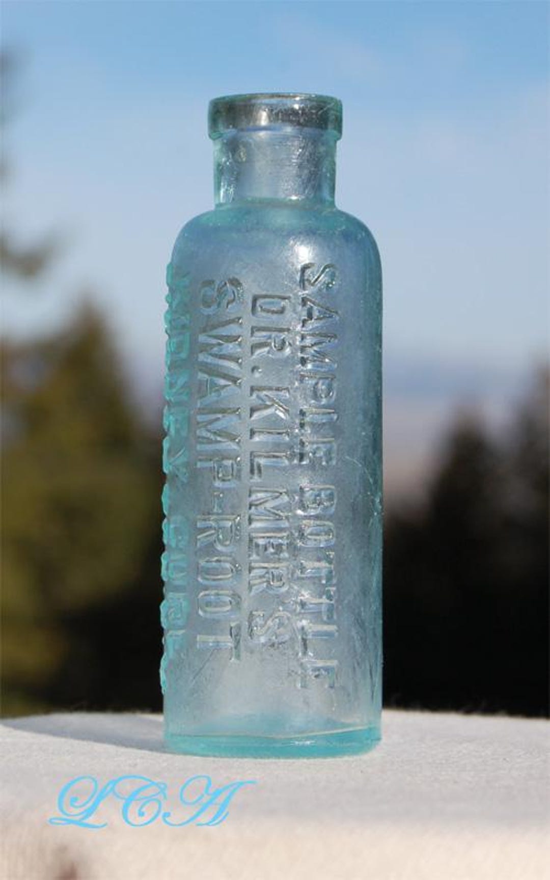 Antique SWAMP ROOT Kidney CURE Sample Bottle - the Ultimate Sounding ...