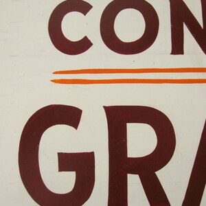 Antique Painted Sign, Concord Grapes Sign, Vintage Produce Sign, Farm ...