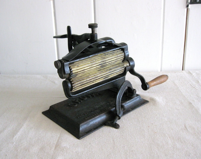 Antique Fluting Iron, Pleating Iron, Crimper, Made by Crown, Phila. PA ...