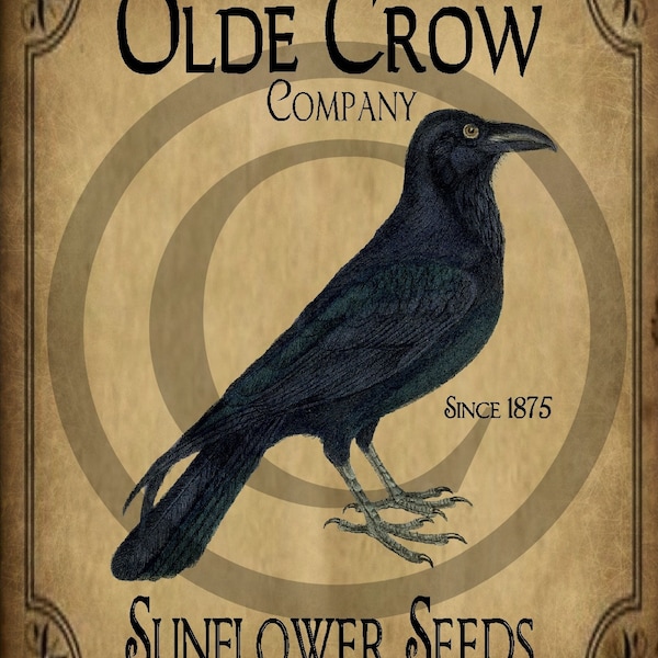 Primitive Crow - Etsy