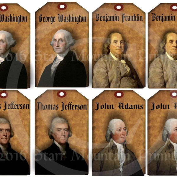 Founding Fathers - Etsy