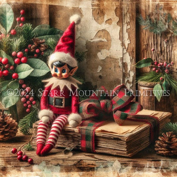 Primitive Elves - Etsy