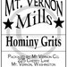 Primitive Hominy Grits Mill Jpeg Digital Image Feedsack Logo Pillow Can ...
