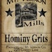 Primitive Hominy Grits Mill Jpeg Digital Image Feedsack Logo Pillow Can ...