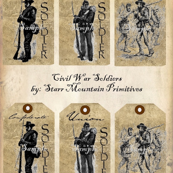Civil War Clipart - Etsy