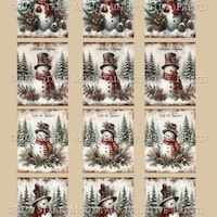 Vintage Look Holiday Jar Labels #89, Printable - Etsy Canada