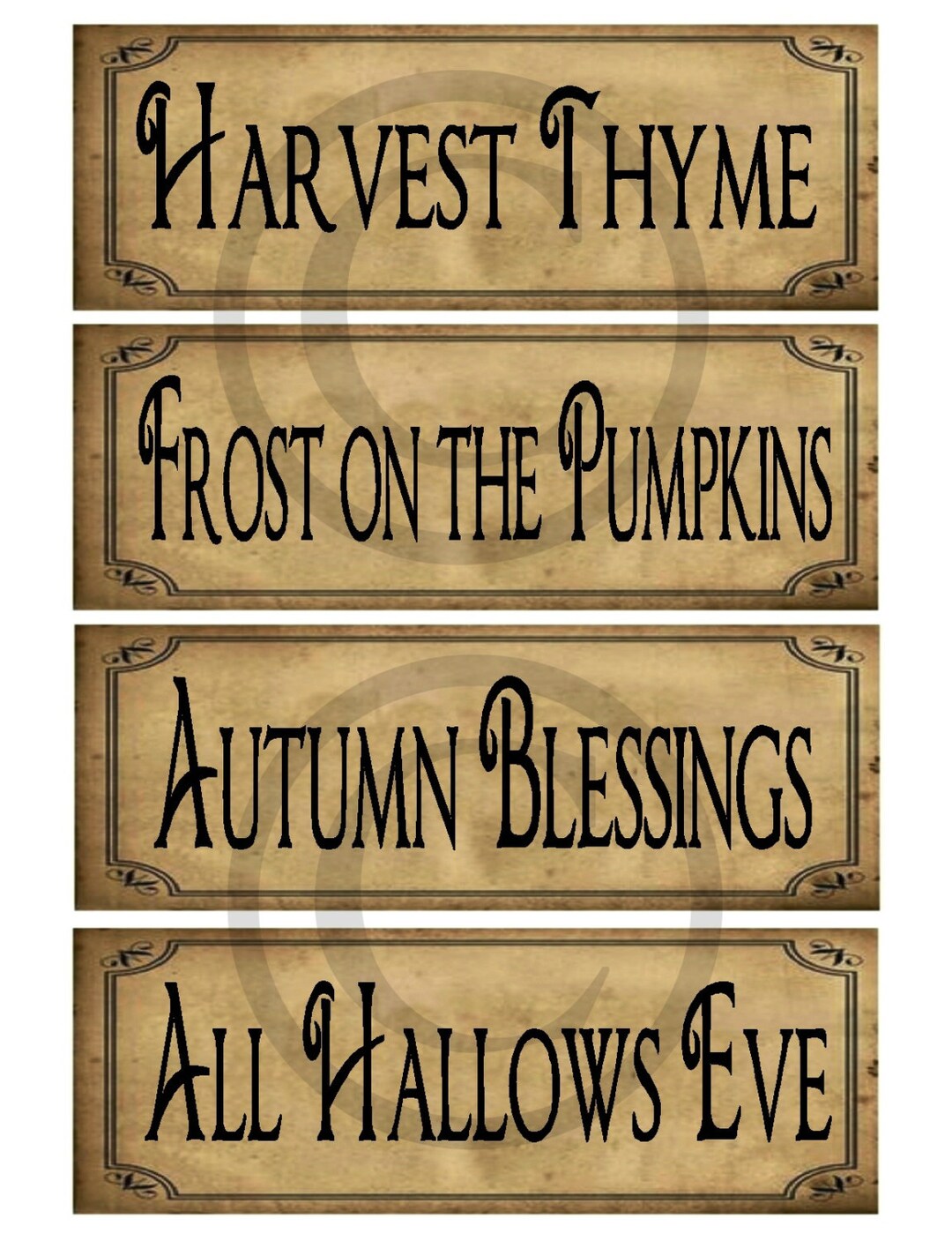 Primitive Prim Autumn Fall Sayings Jpeg Digital Pantry Labels Many Uses ...