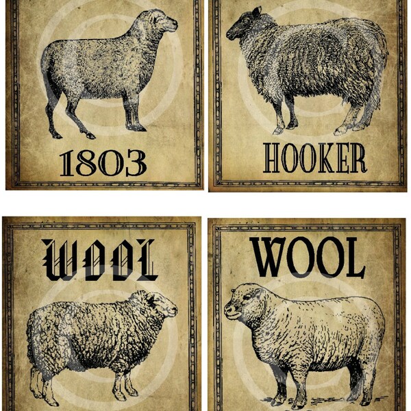 Primitive Sheep - Etsy