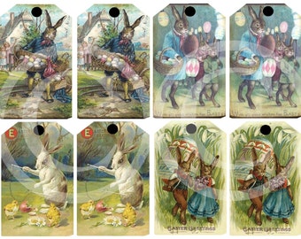 Primitive Vintage Peter Rabbit Jpeg Digital Printable Hang | Etsy