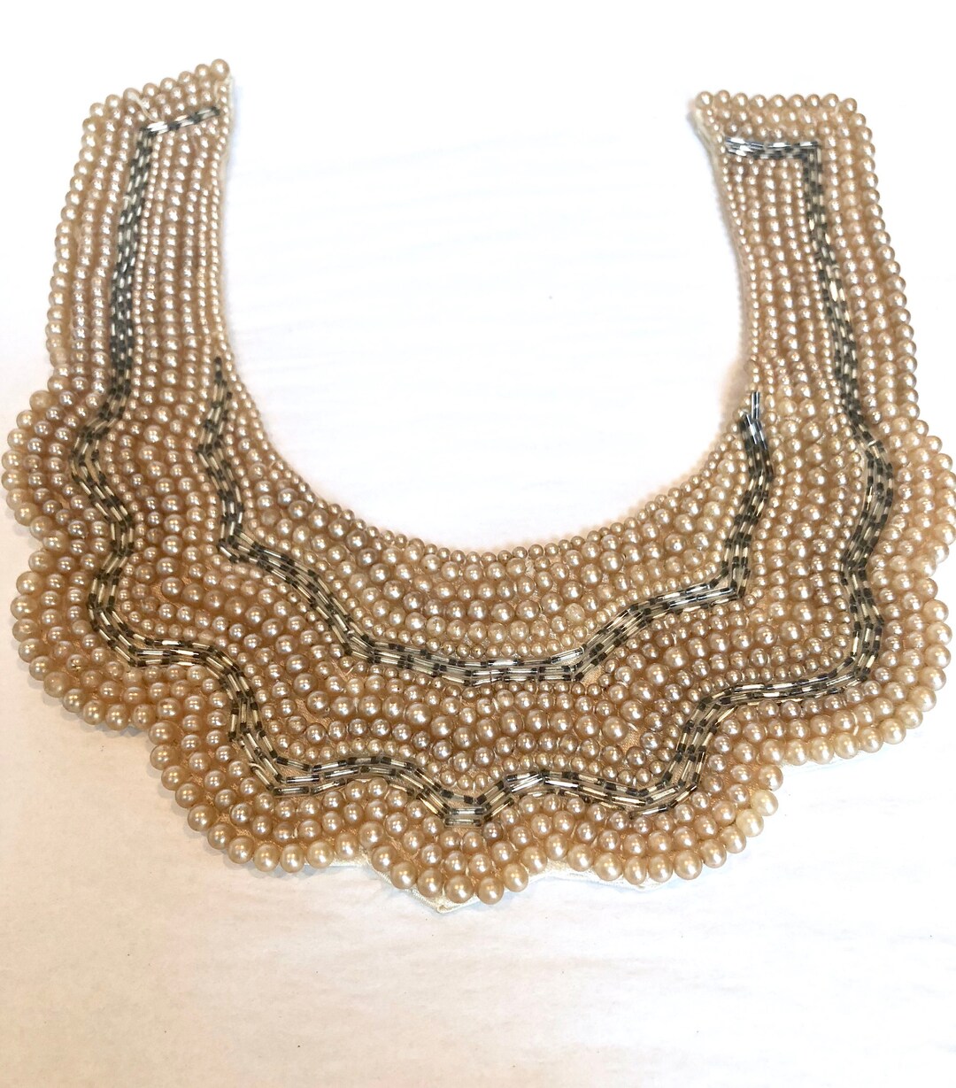 Vintage Beaded Collar Dress-up Jewelry Made in Japan - Etsy