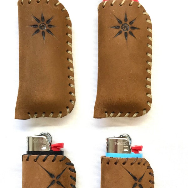 Leather Lighter Case - Etsy