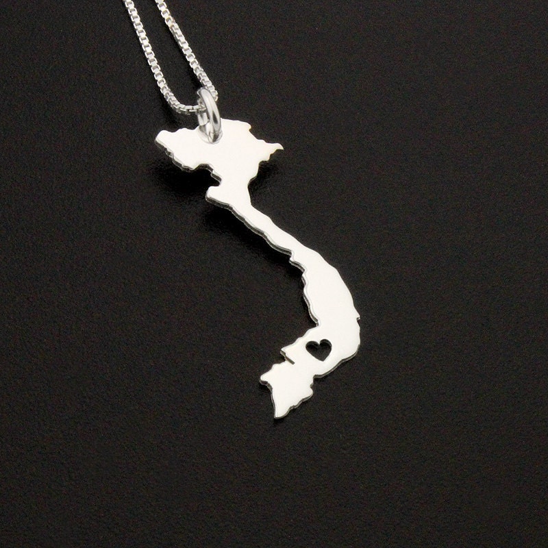 Personalized Vietnam Map - Etsy