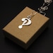 Question Mark and Exclamation Mark Necklace Sterling Silver Question ...