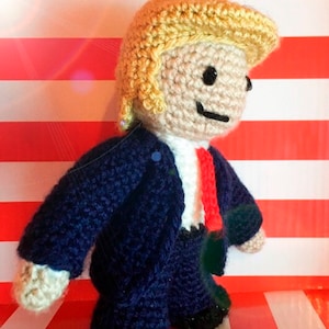 Donald Trump Doll Crochet Pattern | POTUS | Crochet Tutorial Printable ...