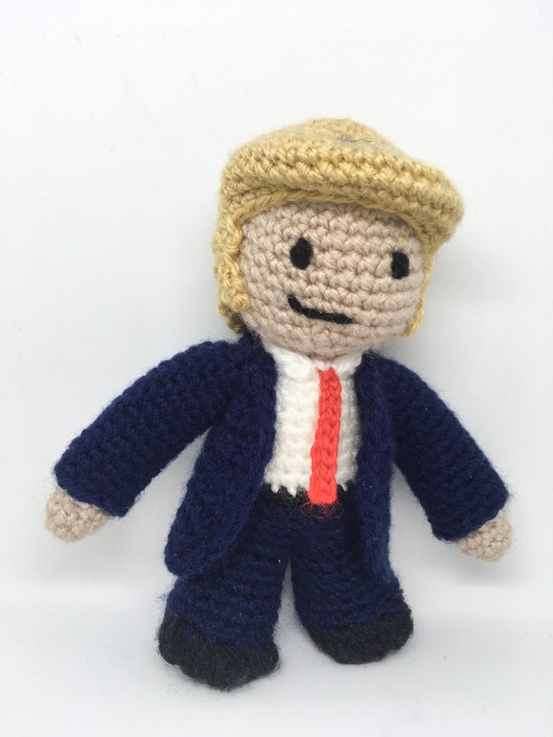 Donald Trump Doll Crochet Pattern POTUS Instant PDF | Etsy