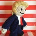 Donald Trump Doll Crochet Pattern | POTUS | Crochet Tutorial Printable ...